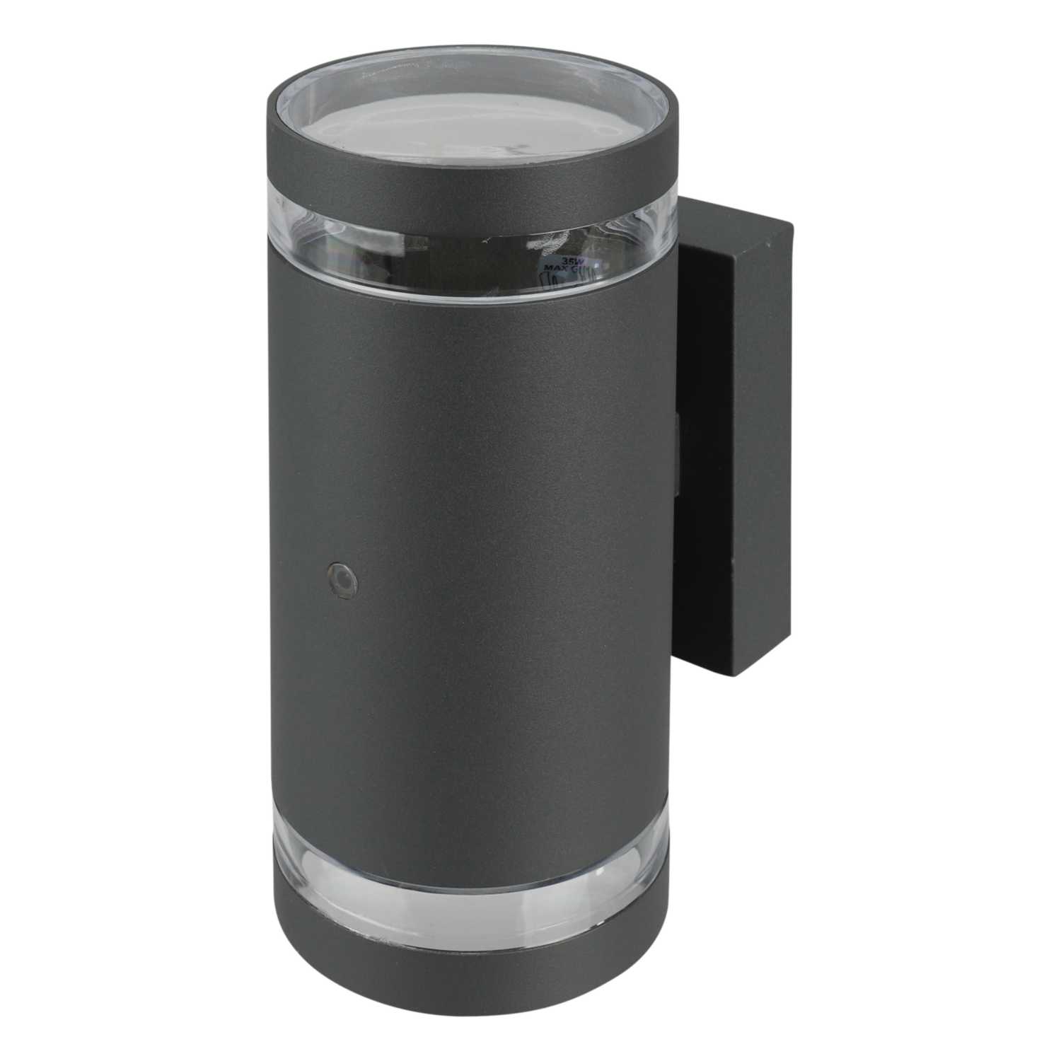 Forum Lens GU10 Up / Down Wall Light with Photocell Anthracite (ZN-34042-ANTH) | CEF
