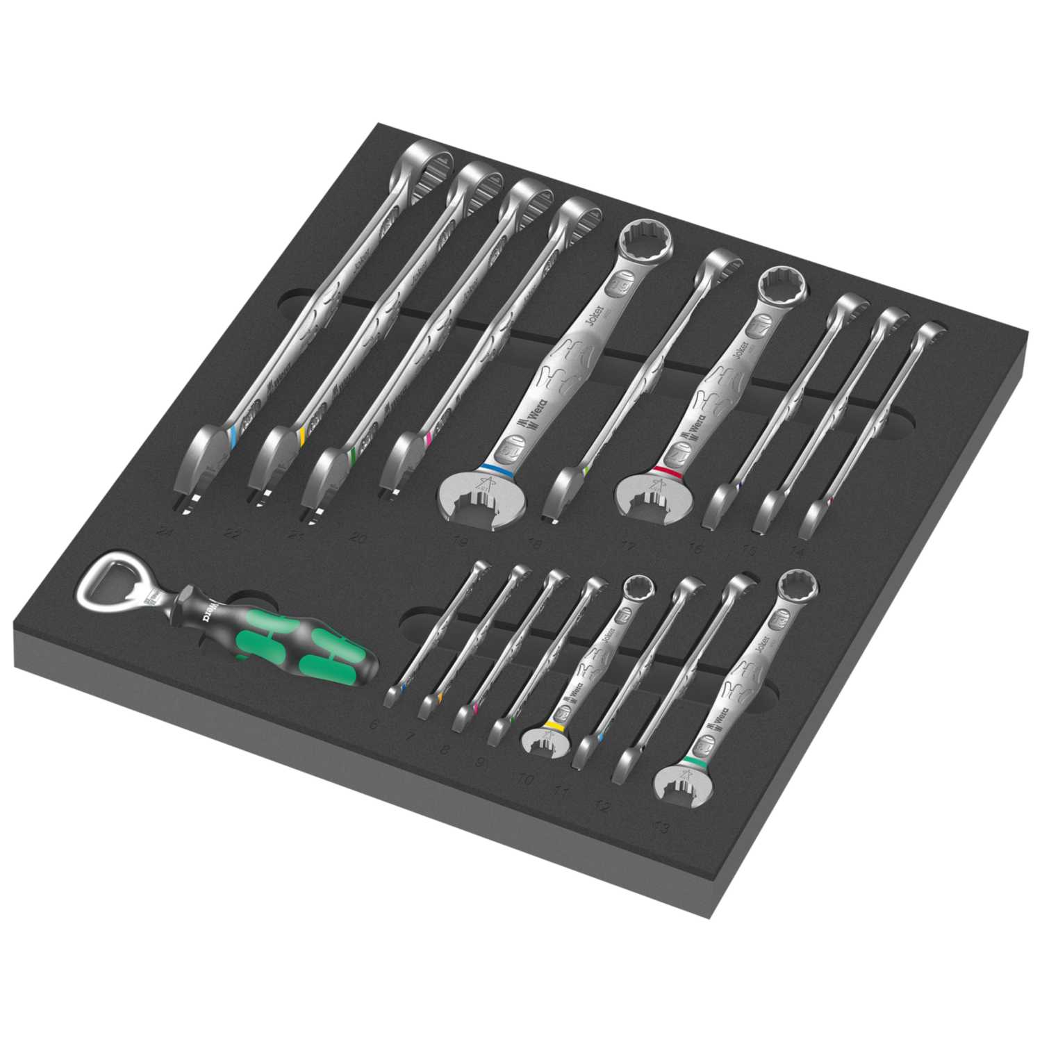 Wera 94 piece 9700 Tool Rebel Roller Cabinet 1 (WERA150130) | CEF