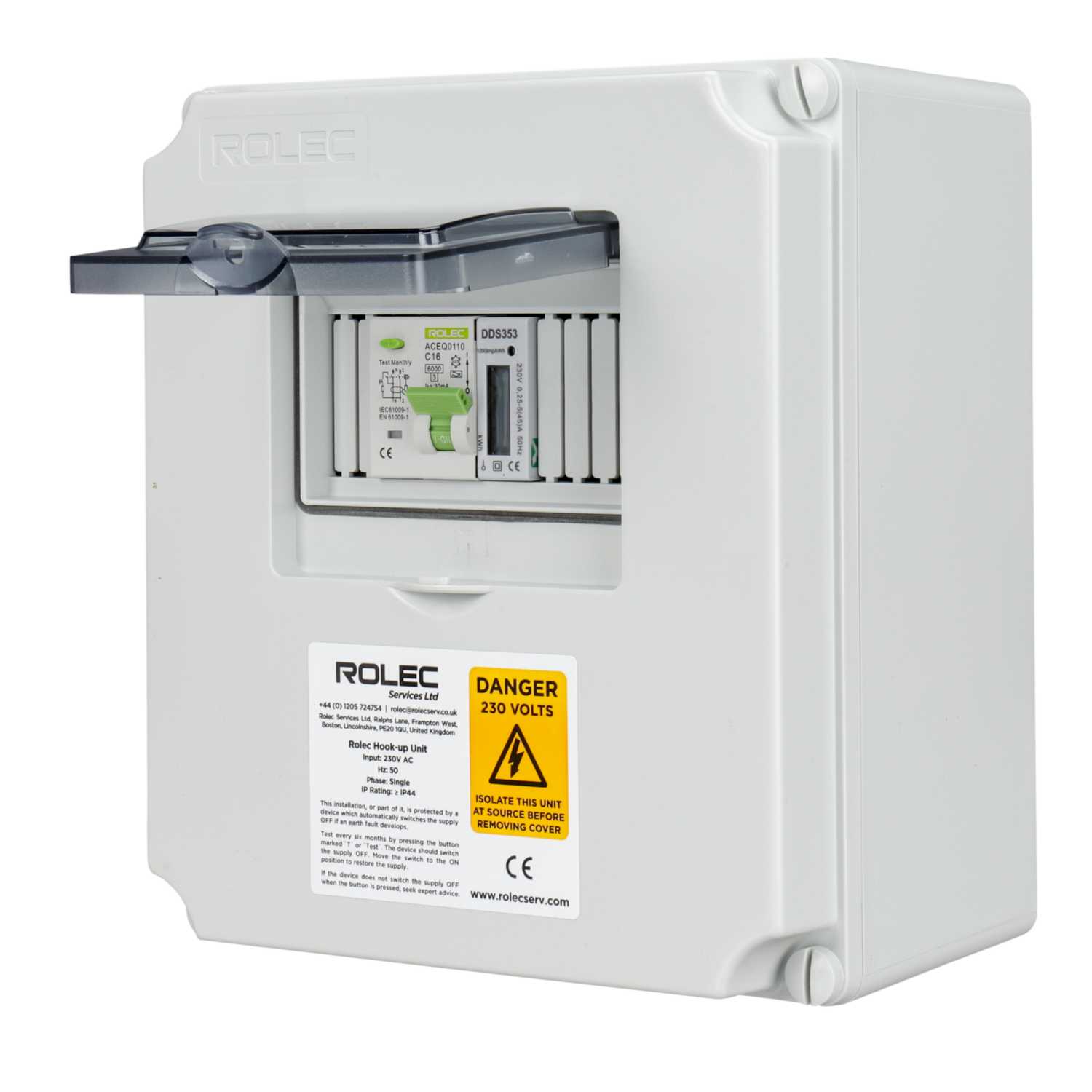 Rolec LSDC 16A Metered Direct Connection Unit (LSDC0110) | CEF