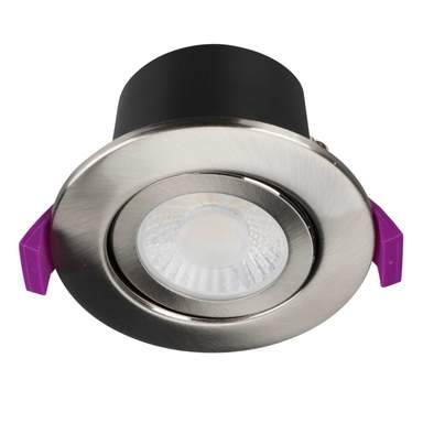 Knightsbridge SpektroLED 5W / 7W LED Colour Selectable Dimmable Tilt ...
