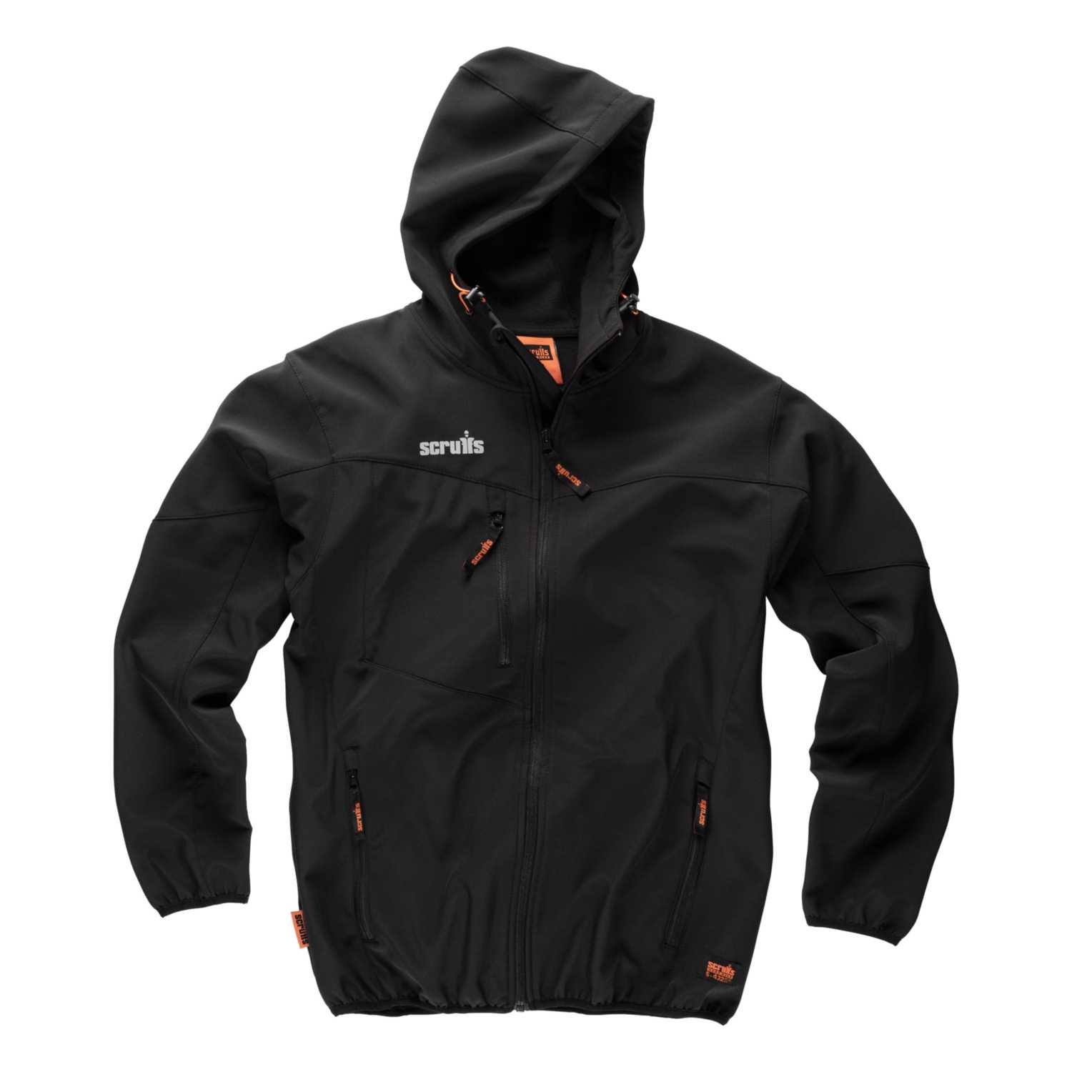 Scruffs Large Worker Softshell Jacket Black (T54852) | CEF
