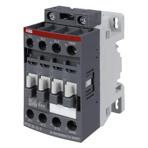 ABB AF09 25A Contactor 3 Pole 3 NO Contacts 20V-60V Coil (1SBL137001R1110) | CEF