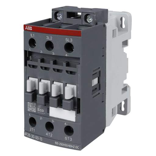 ABB AF26 45A Contactor 3 Pole 3 NO Contacts 100V-250V Coil ...