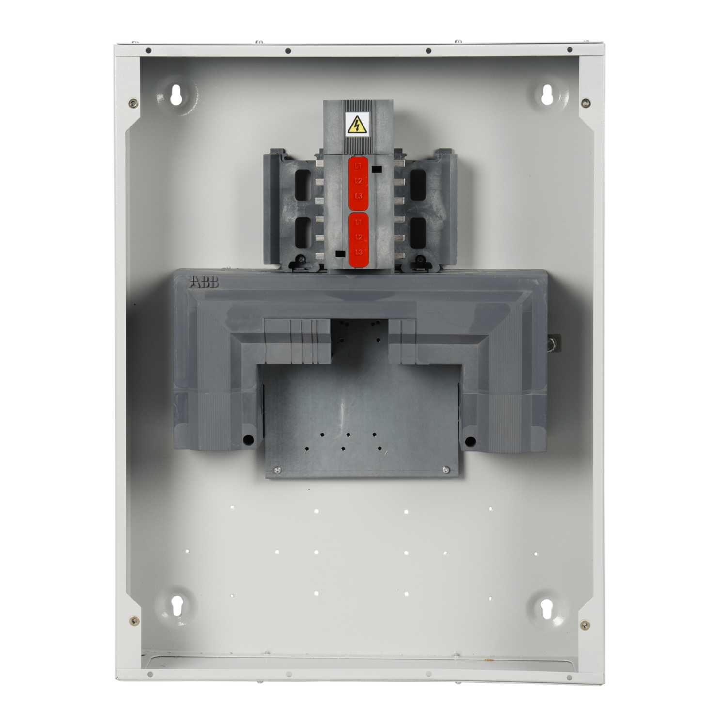 ABB 4 Way 250A TP+N Metalclad Distribution Board without Incomer ...