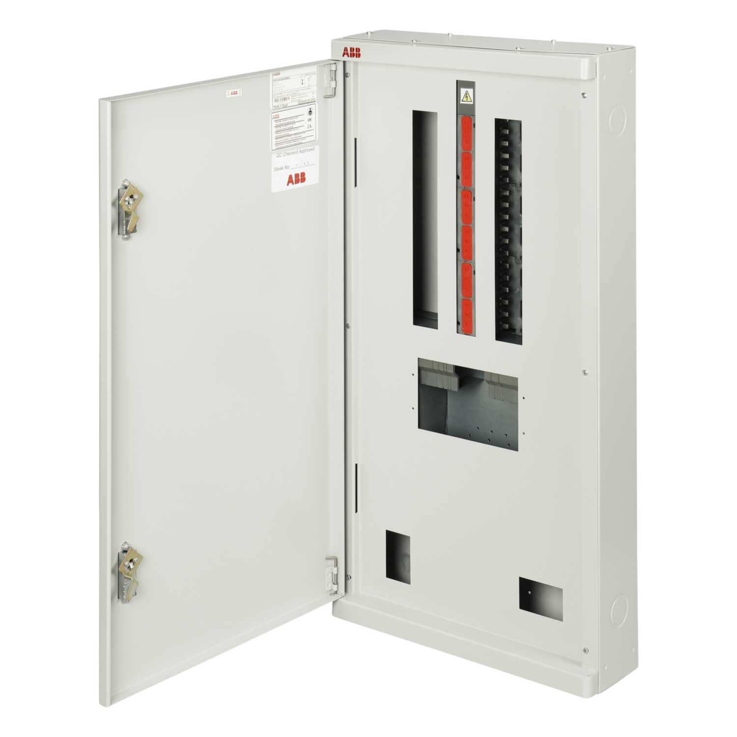 ABB 12 Way 250A TP+N Metalclad Distribution Board without Incomer (1SKT131201C0001) | CEF
