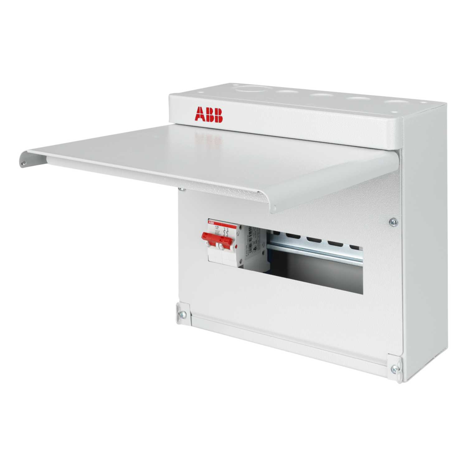 8 Way 100A SP+N Type A Metalclad Distribution Board with Incomer ...