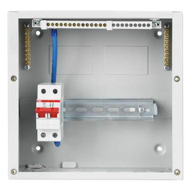 8 Way 100A SP+N Type A Metalclad Distribution Board with Incomer ...