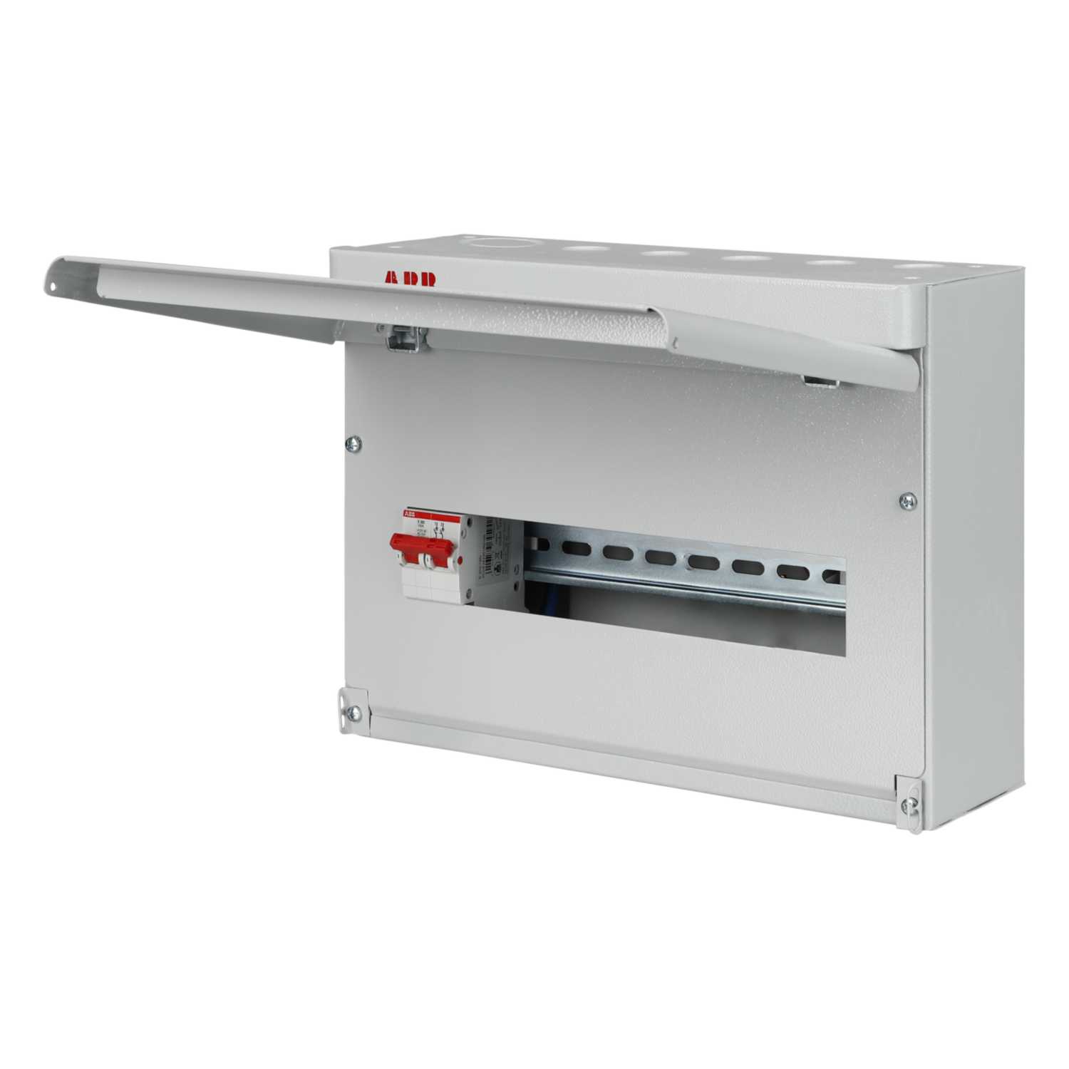 12 Way 100A SP+N Type A Metalclad Distribution Board with Incomer ...