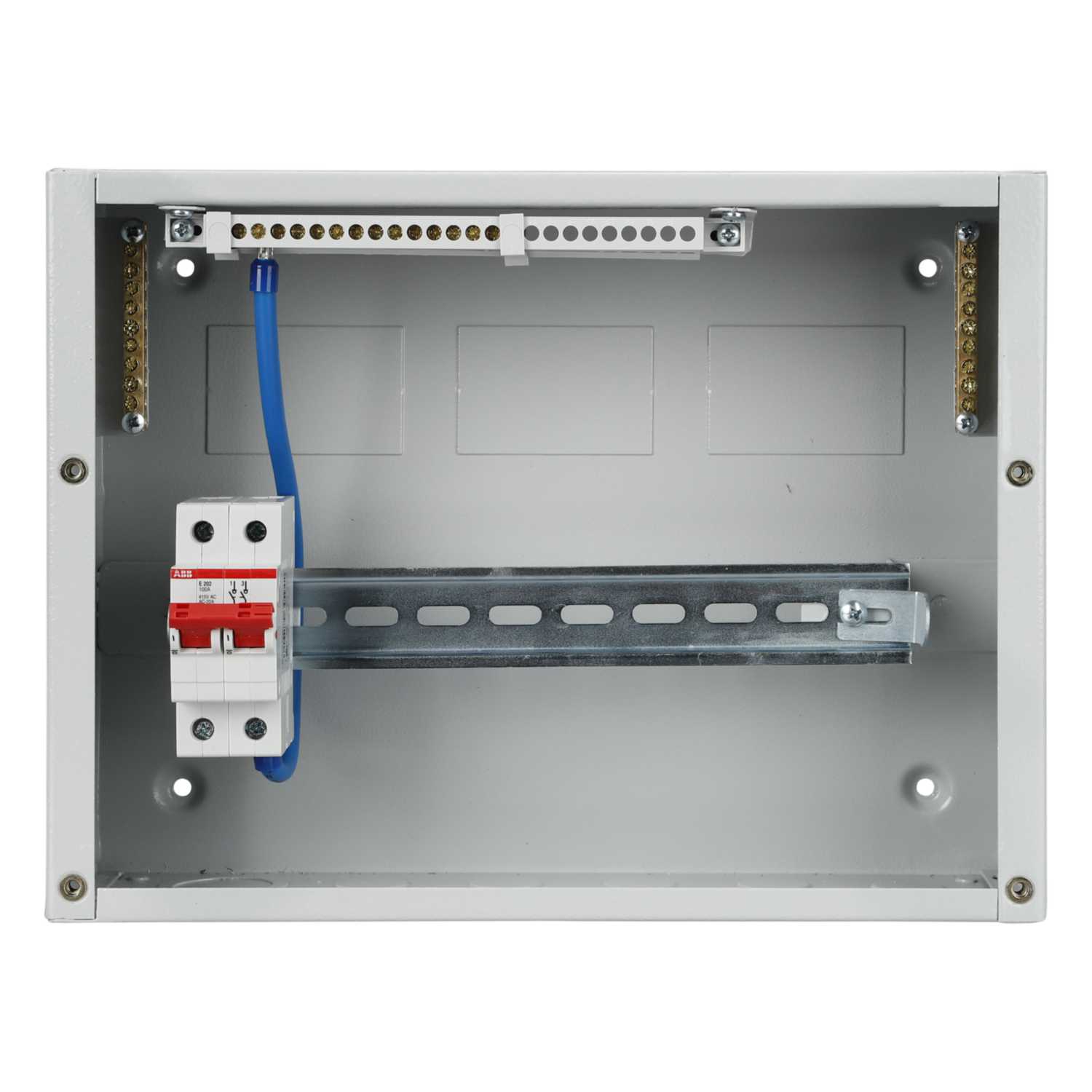 12 Way 100A SP+N Type A Metalclad Distribution Board with Incomer ...