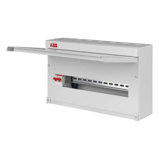 ABB 16 Way 100A SP+N Type A Metal Clad Distribution Board with Incomer ...