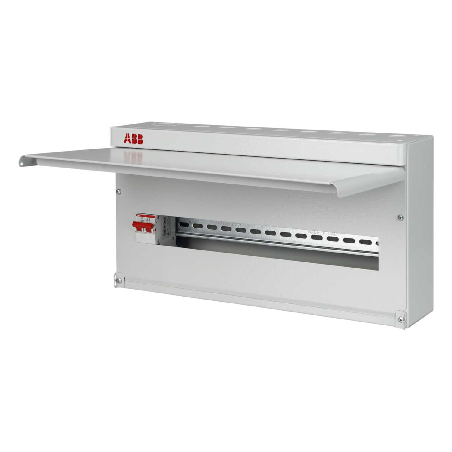 20 Way 100A SP+N Type A Metalclad Distribution Board with Incomer ...