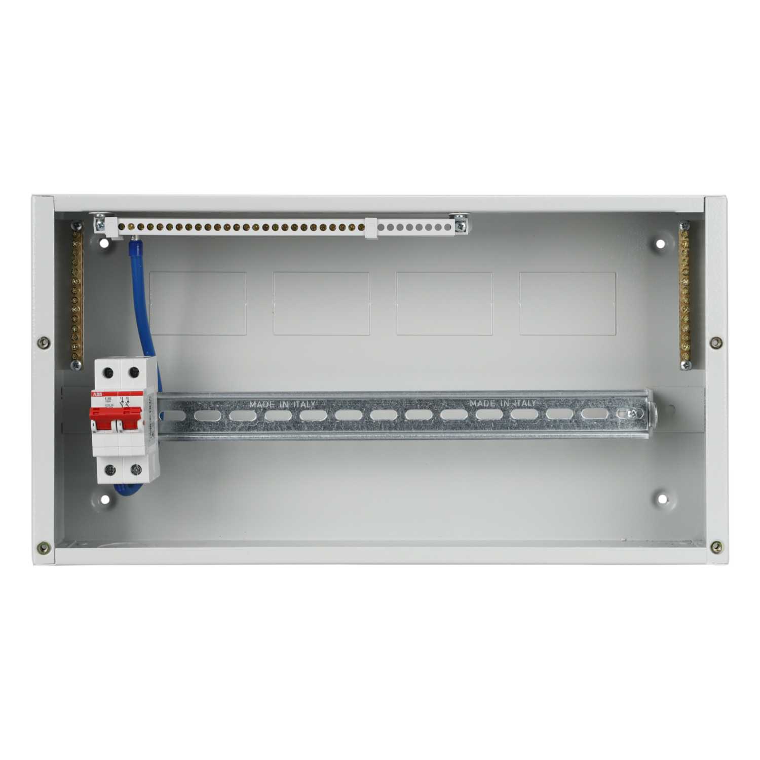 20 Way 100A SP+N Type A Metalclad Distribution Board with Incomer ...