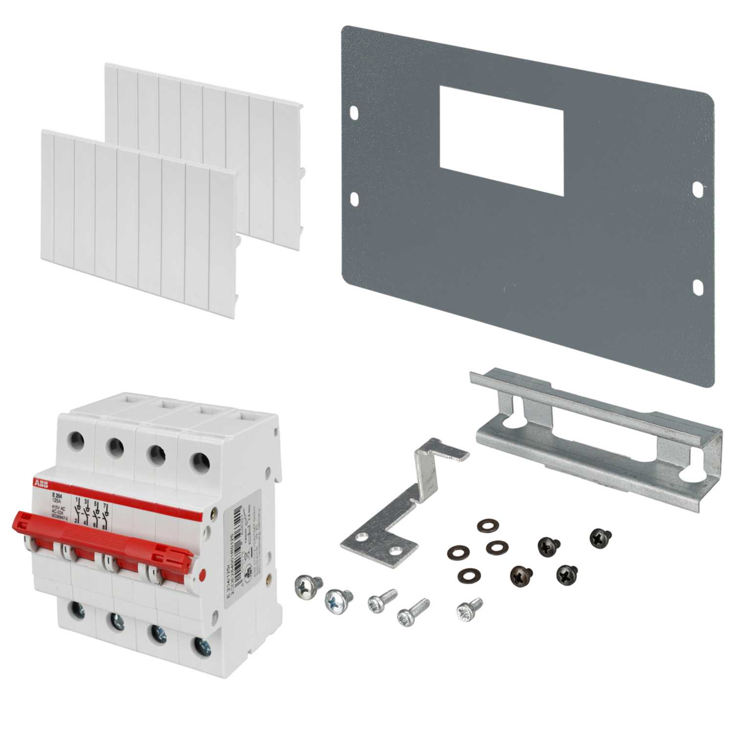 ABB 125A 4 Pole Switch Disconnector Incomer Kit (1TVS151800S2562) | CEF