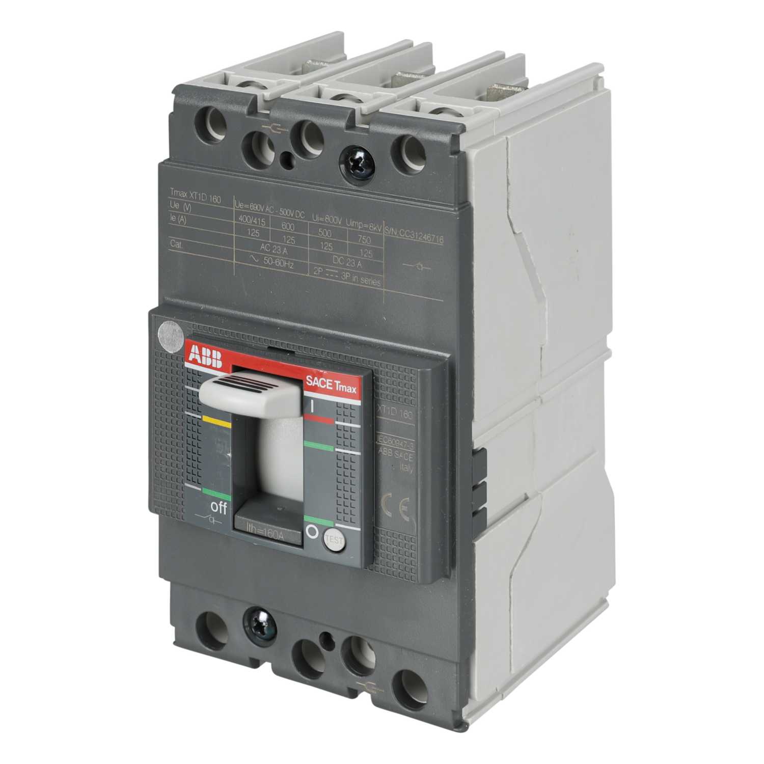 ABB 160A TP Switch Disconnector Incomer Kit (1TVS151800S2564) | CEF