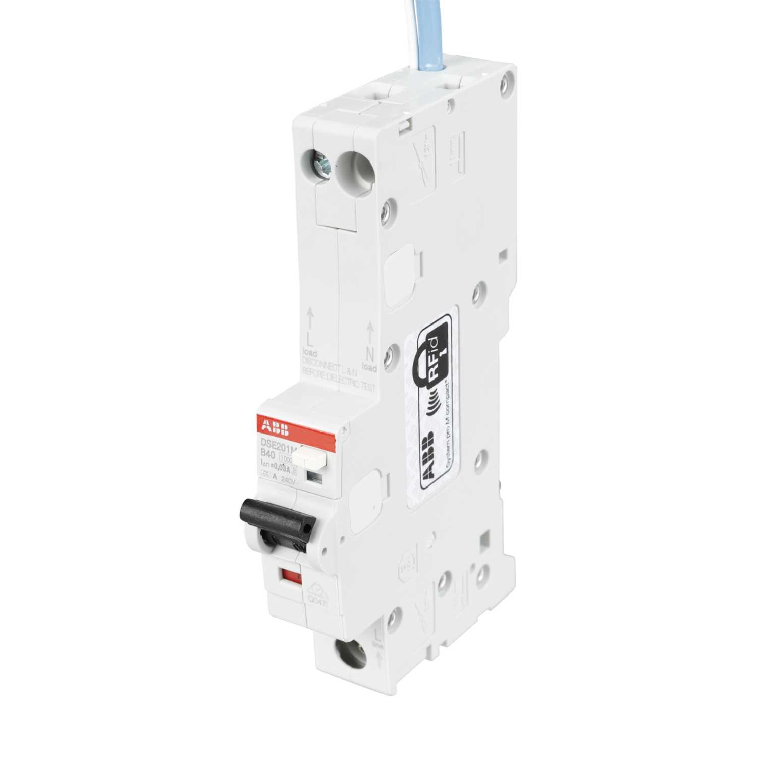 ABB 40A Single Pole and Neutral 1 Module B Curve 10kA 30mA Type A RCBO (2CSR275151R1405) | CEF