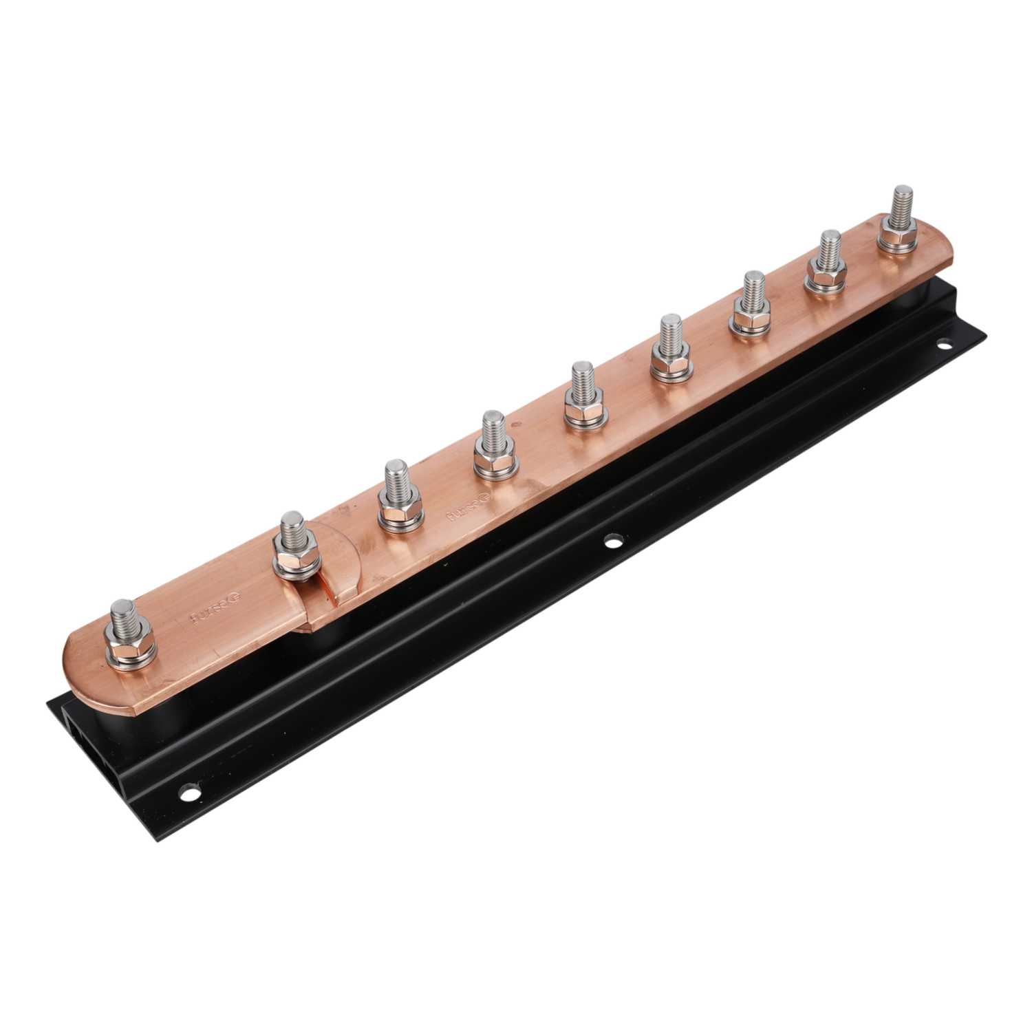 Furse LK243-6SS 6 Way Copper Earth Bar with Single Disconnecting Link ...