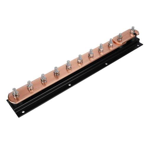 Furse LK243-8SS 8 Way Copper Earth Bar with Single Disconnecting Link ...