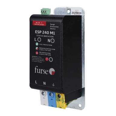Furse 25kA Panel Mount 240V Type 1+2+3 Surge Protector (7TCA085460R0089 ...