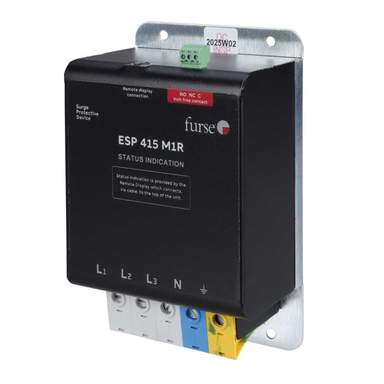 Furse 25kA Panel Mount 415V Type 1+2+3 Surge Protector with Remote ...