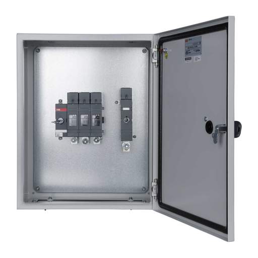 ABB 200A TP+N Loadbreak Metal Isolator Switch Disconnector (OT200TPN-A) | CEF