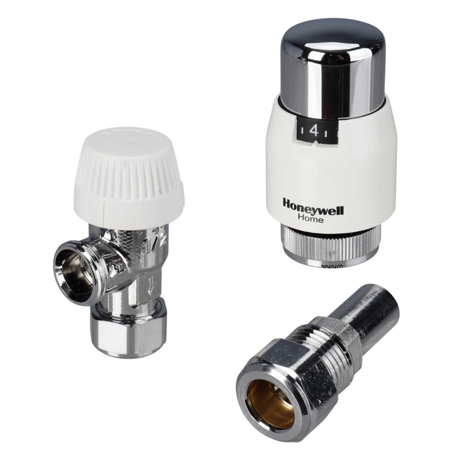 Honeywell Home Valencia Classic 15mm Angled Thermostatic Radiator Valve ...