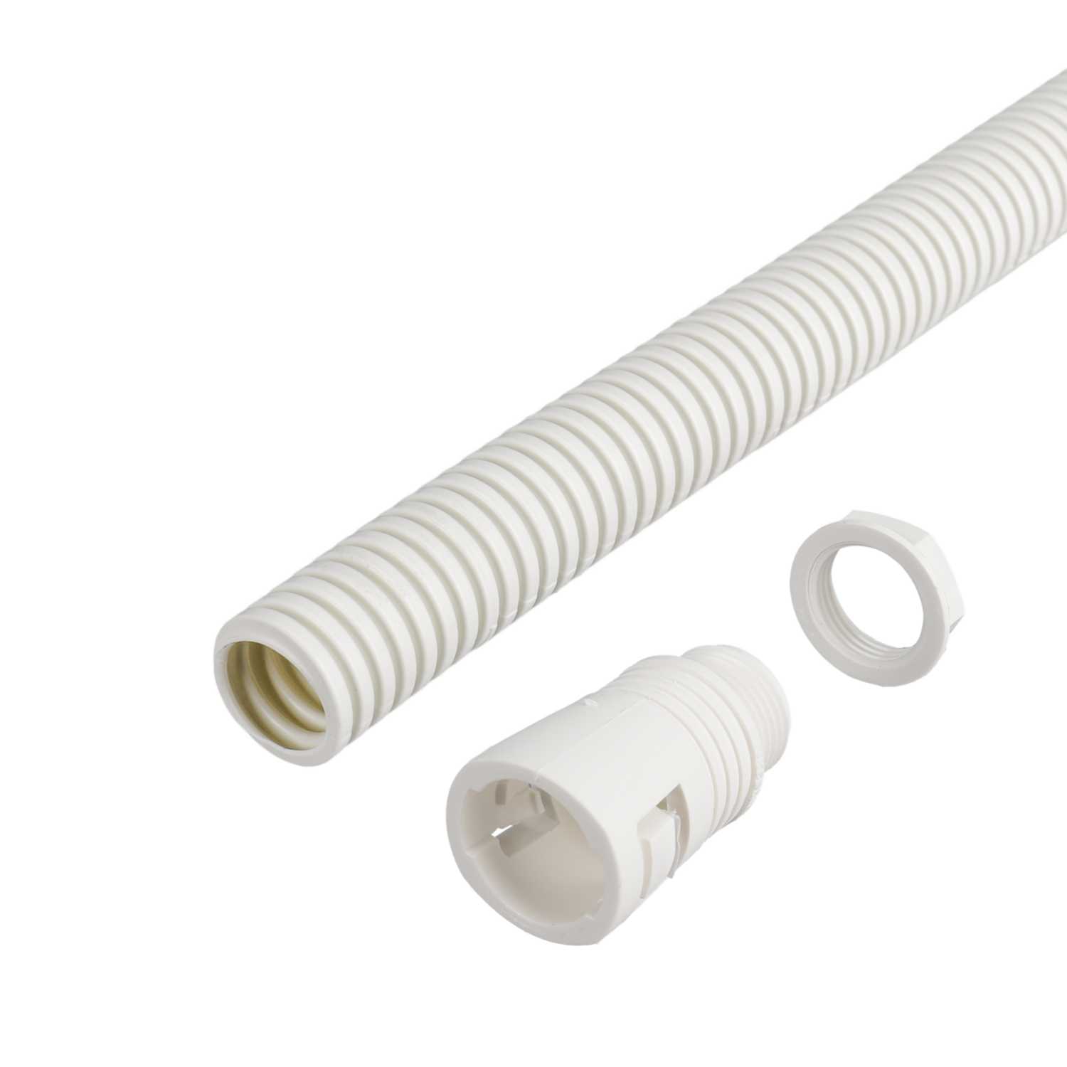 Adaptaflex 20mm PVC Pliable Conduit Pack (10m Reel and 10 Glands ...