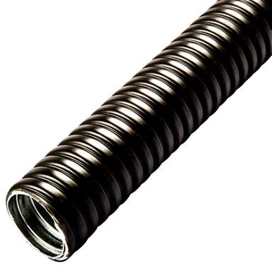 Adaptaflex SP Range 40mm PVC Covered Steel Flexible Conduit Black (10m ...
