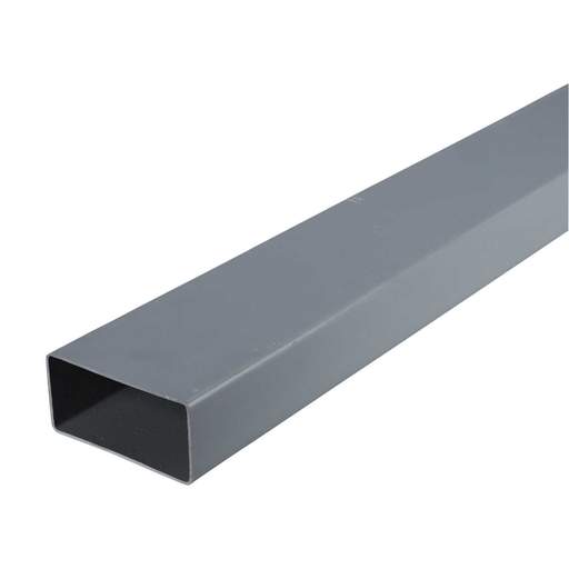 Addvent 110mm x 54mm Flat Channel Duct Grey (2m Length) (AVA54220G) | CEF