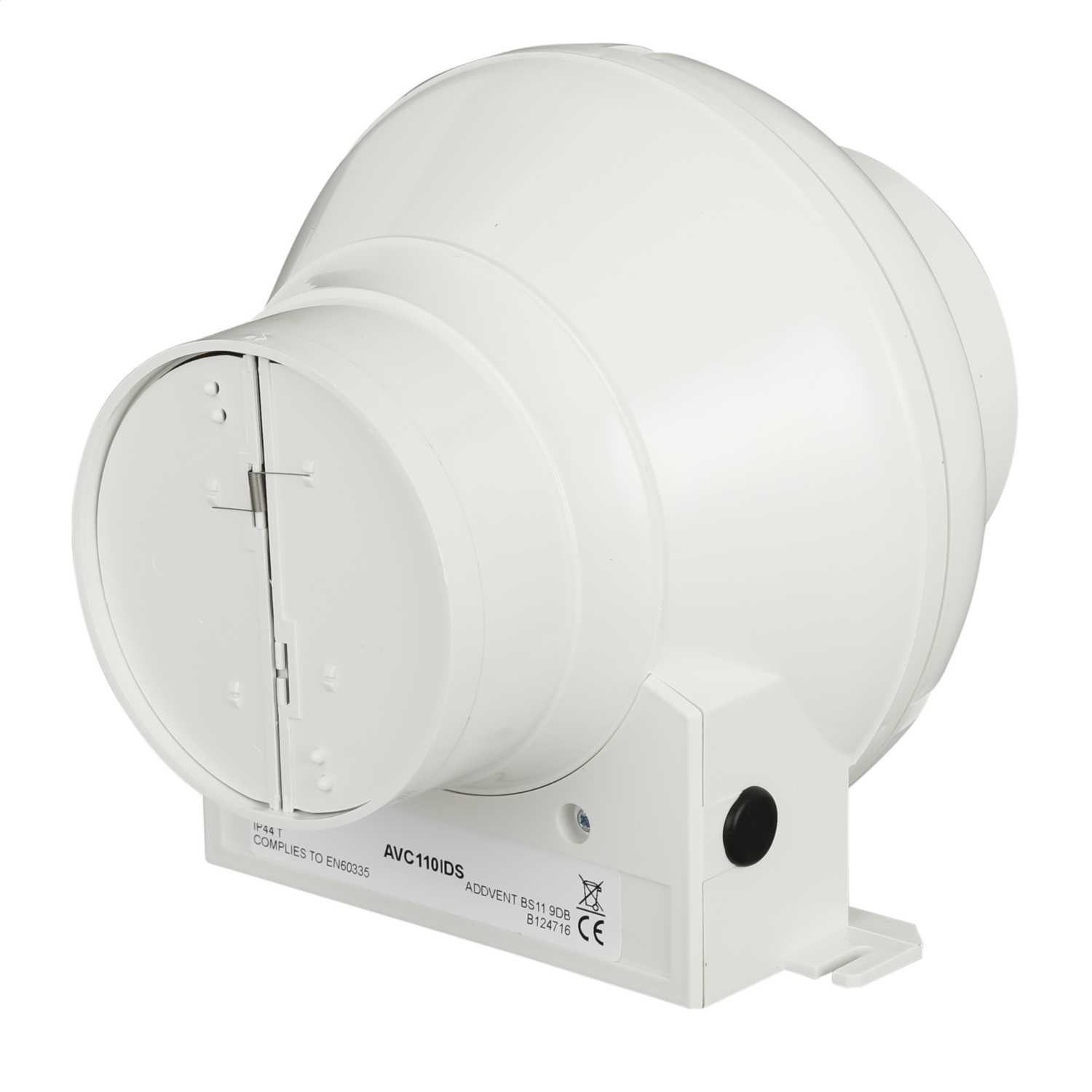 Addvent 100mm 4" Standard Centrifugal In-Duct Fan (AVC110IDS) | CEF