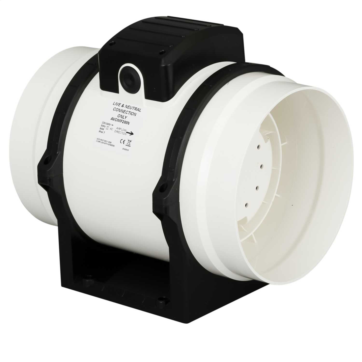 Addvent 200mm 8'' In-Duct Mixed Flow Fan (AVCIMF200) | CEF