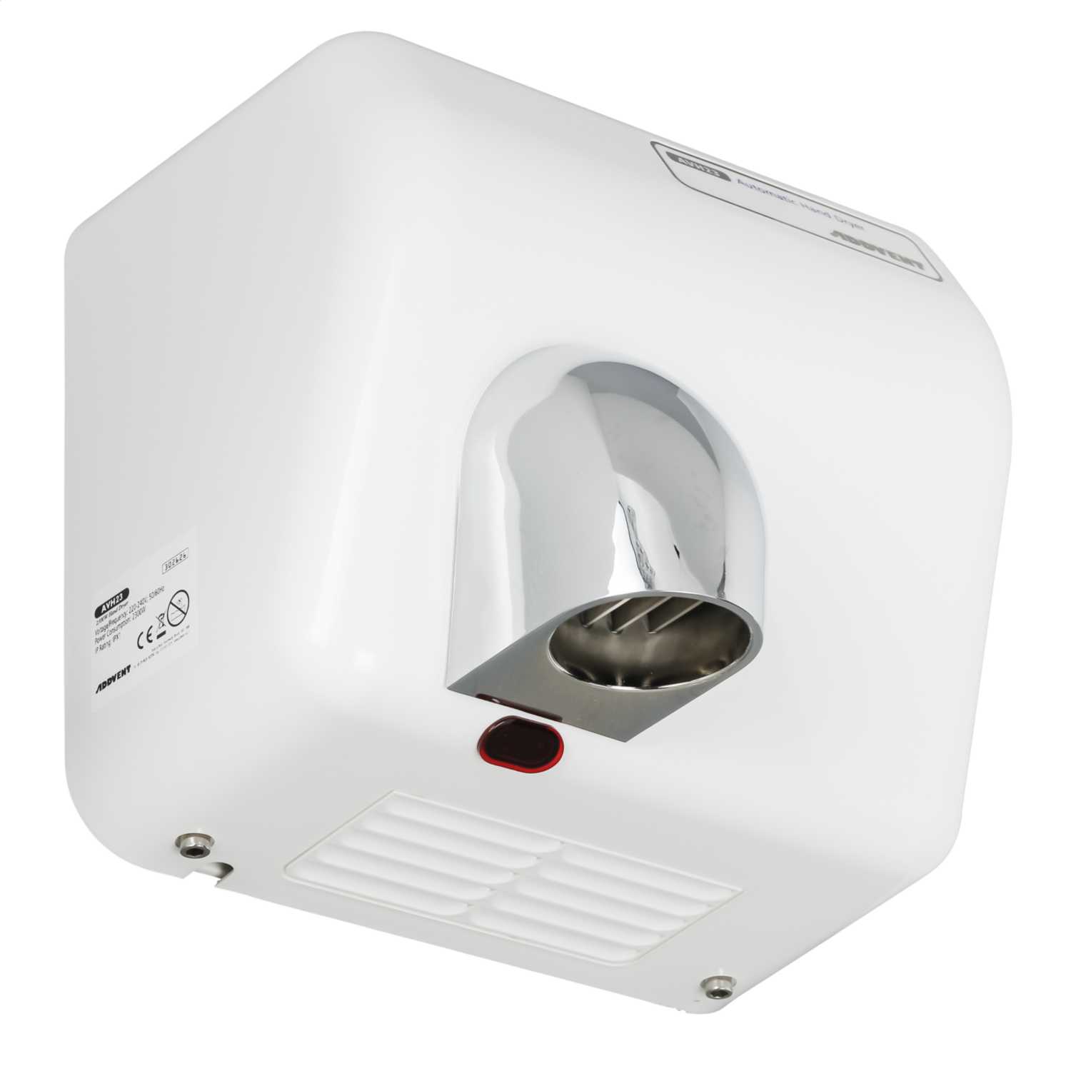 Addvent 2.3kW Automatic Hand Dryer White (AVH23) | CEF