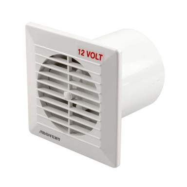 Addvent 100mm 4" Low Voltage Flush Fit Fan (AVX100FFLV) | CEF