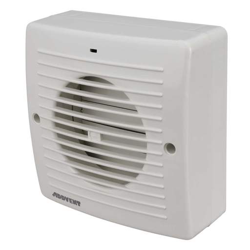 Addvent 100mm 4" Axial Auto Shutter Fan with Humidistat and Timer ...