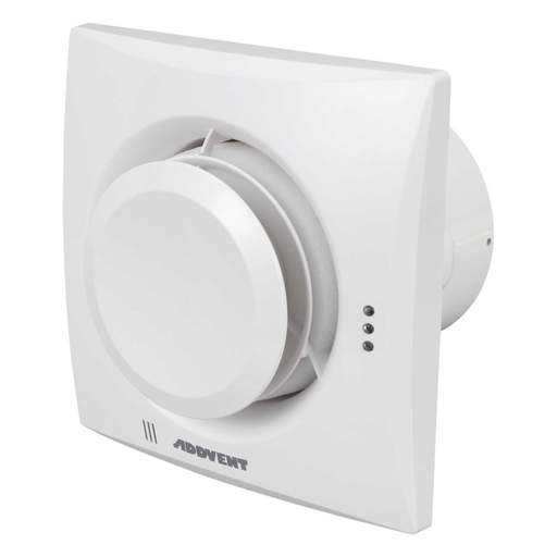 Addvent 100mm 4" Zone 1 Whisper Quiet Fan with Timer and Humidistat ...