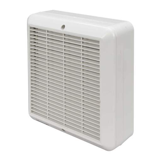 Addvent 150mm 6" Axial Auto Shutter Fan with Humidistat and Timer ...