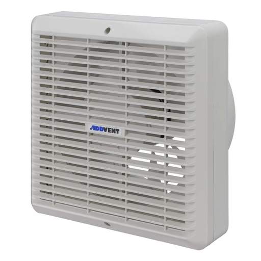 Addvent 230mm 9" Wall or Ceiling Fan Standard Model Fixed Louvre ...