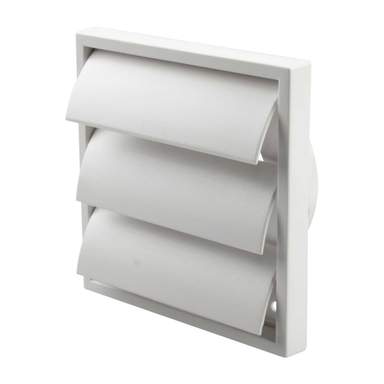 Mentis 100mm 4" Gravity Grille White (ME100/4GGW) | CEF