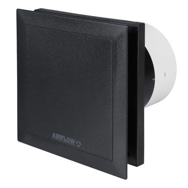 Airflow 100mm 4" QuietAir Standard Axial Fan Black (90002185) | CEF