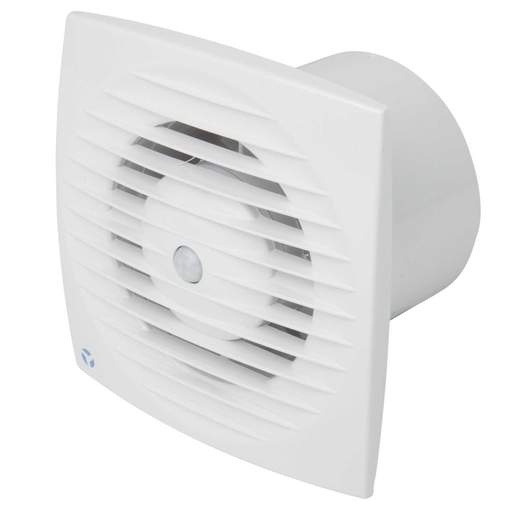 Airflow 100mm 4" Aura Eco Low Energy Axial Fan with PIR and Timer ...