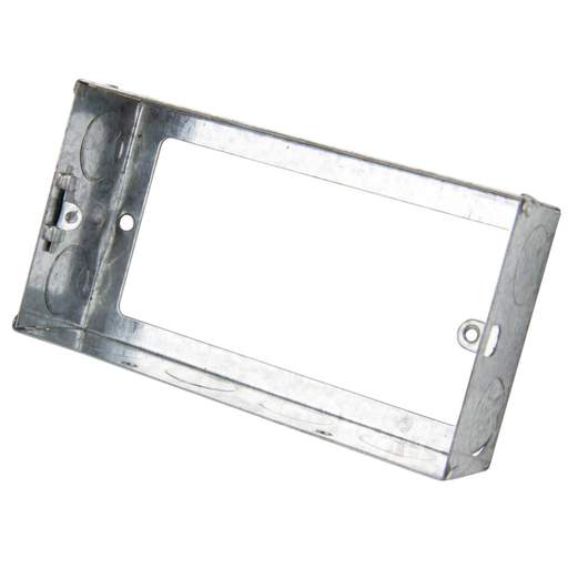 Appleby 2 Gang 35mm Flush Metal Extension Box (Sold in 1's) (SB682) | CEF
