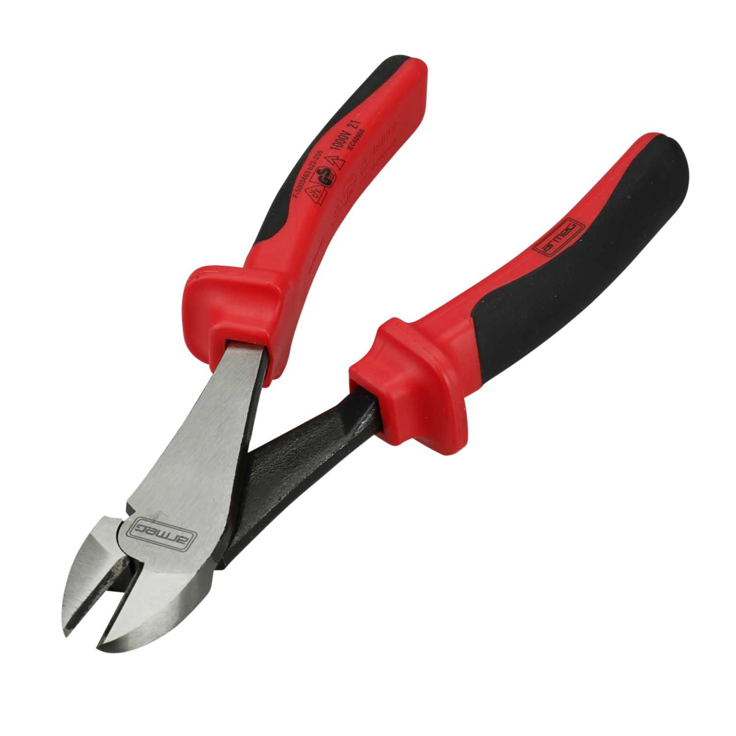 Armeg 200mm VDE High Leverage Diagonal Side Cutters (DDP200) | CEF