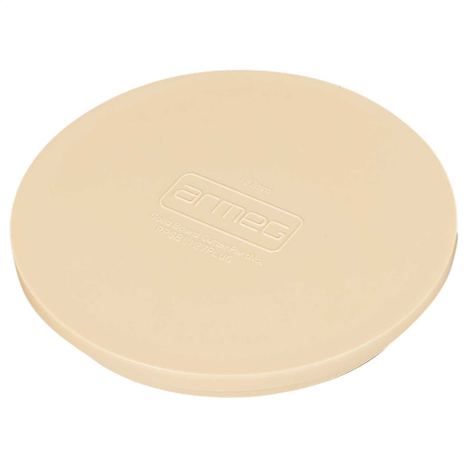 Armeg 127mm Solid Board Cutter Plug Cap (Pack of 10) (SBC127PLUGX10) | CEF