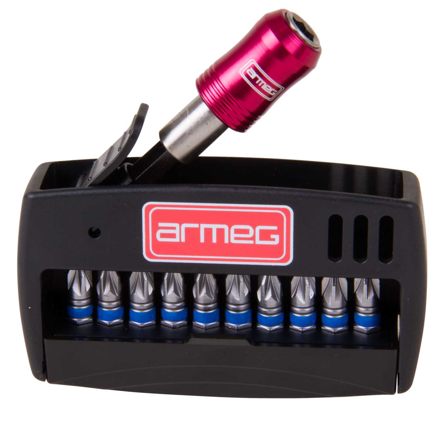 Armeg 11 Piece PZ2 Screwdriver Bit Set (SDBSET11PZ2) | CEF