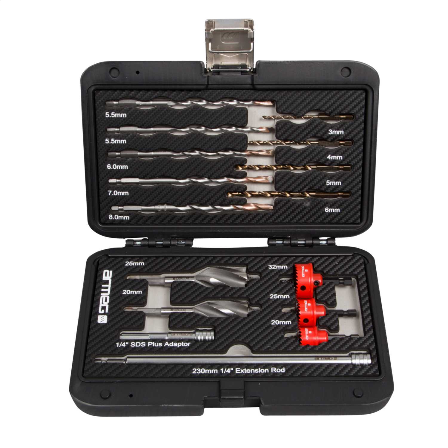 Armeg 16 Piece Twister Drilling Set (TW16PCSET) | CEF