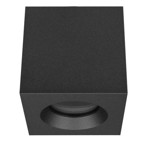 Astro Lighting Kos Square II GU10 Surface Downlight Black (1326044) | CEF