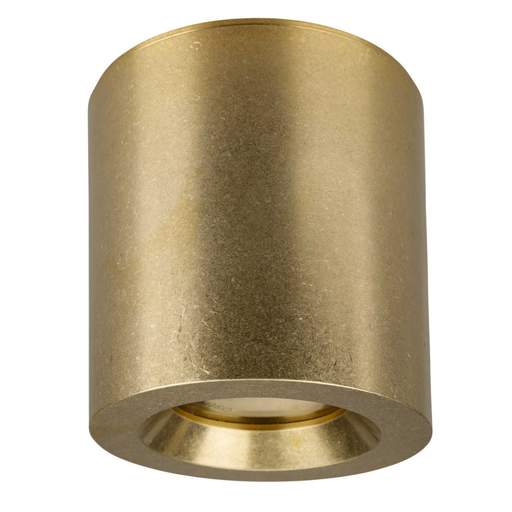 Astro Lighting Kos Round Surface Downlight Solid Brass (1326075) | CEF
