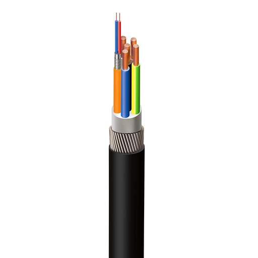 6mm² 5 Core CAT6A SWA EV Cable (Cut Length Sold By The Mtr) ( UKCEV5C6 ...