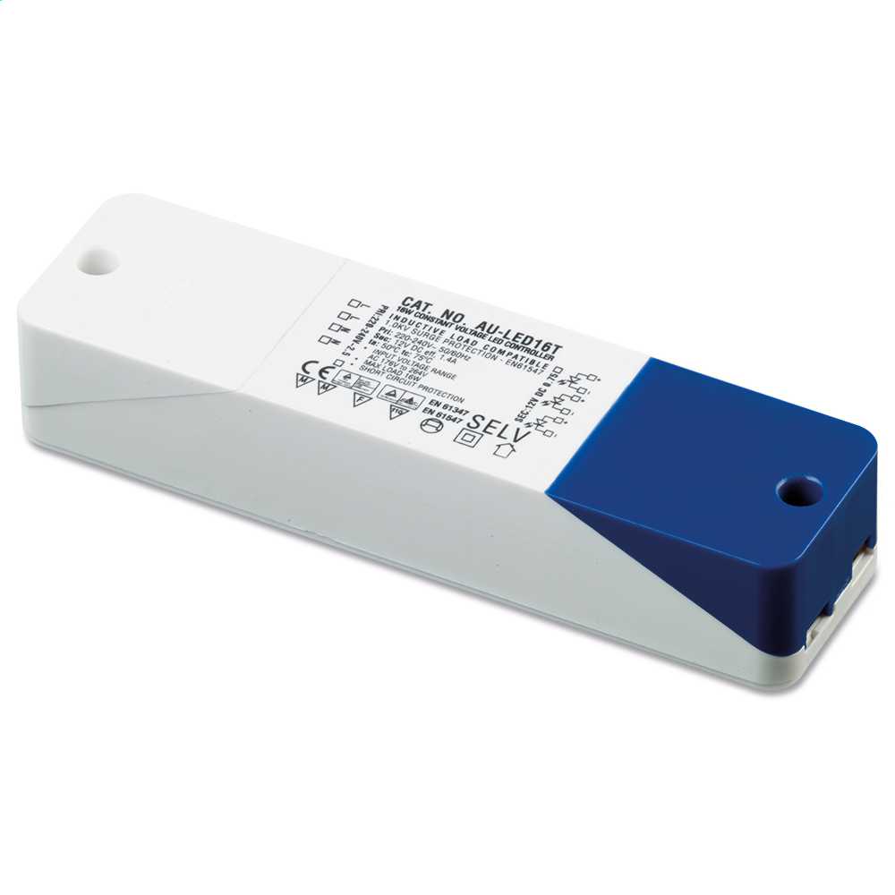 Aurora Lighting 1-16W 12V DC Non-Dimmable Constant Voltage LED Driver ...