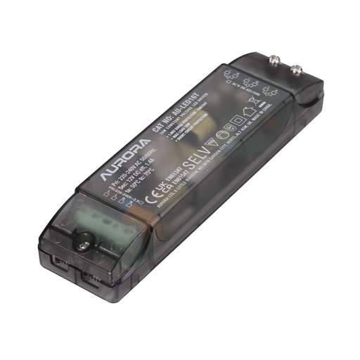 Aurora Lighting 1-16W 12V DC Non-Dimmable Constant Voltage LED Driver ...