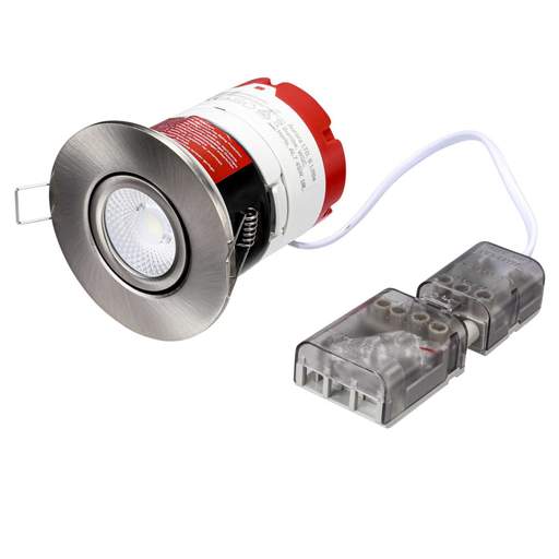 Aurora Lighting mPro™ 6W LED Fire Rated Dimmable IP65 Adjustable ...